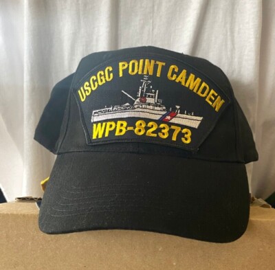 New US COAST GUARD hat cap USCG CUTTER POINT CAMDEN WPB-82373 Military ...