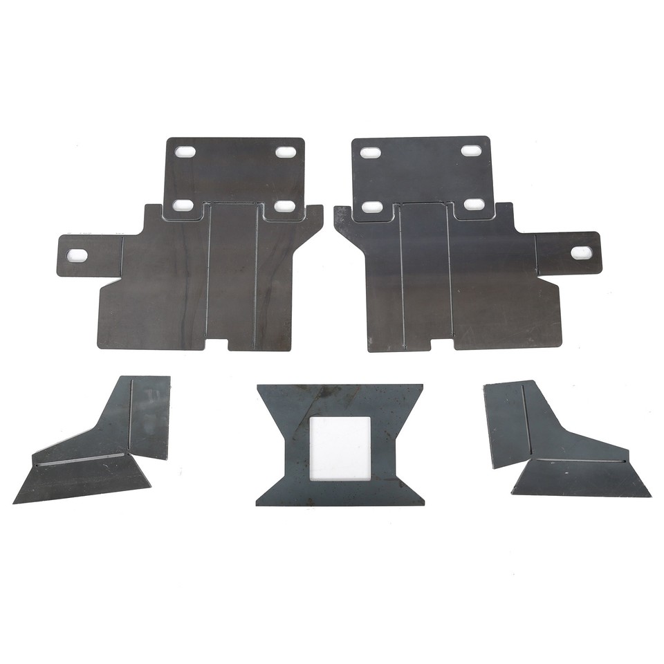 DIY Rear Bumper Complete Metal Kit Winch Bumper for 1984-2001 Jeep ...