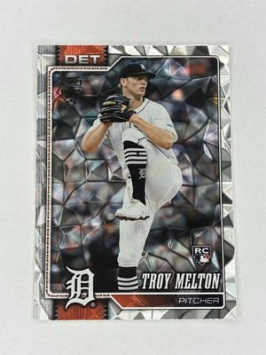 2026 Topps Series 1 Troy Melton RC Rookie Diamante Foil Parallel Tigers ...
