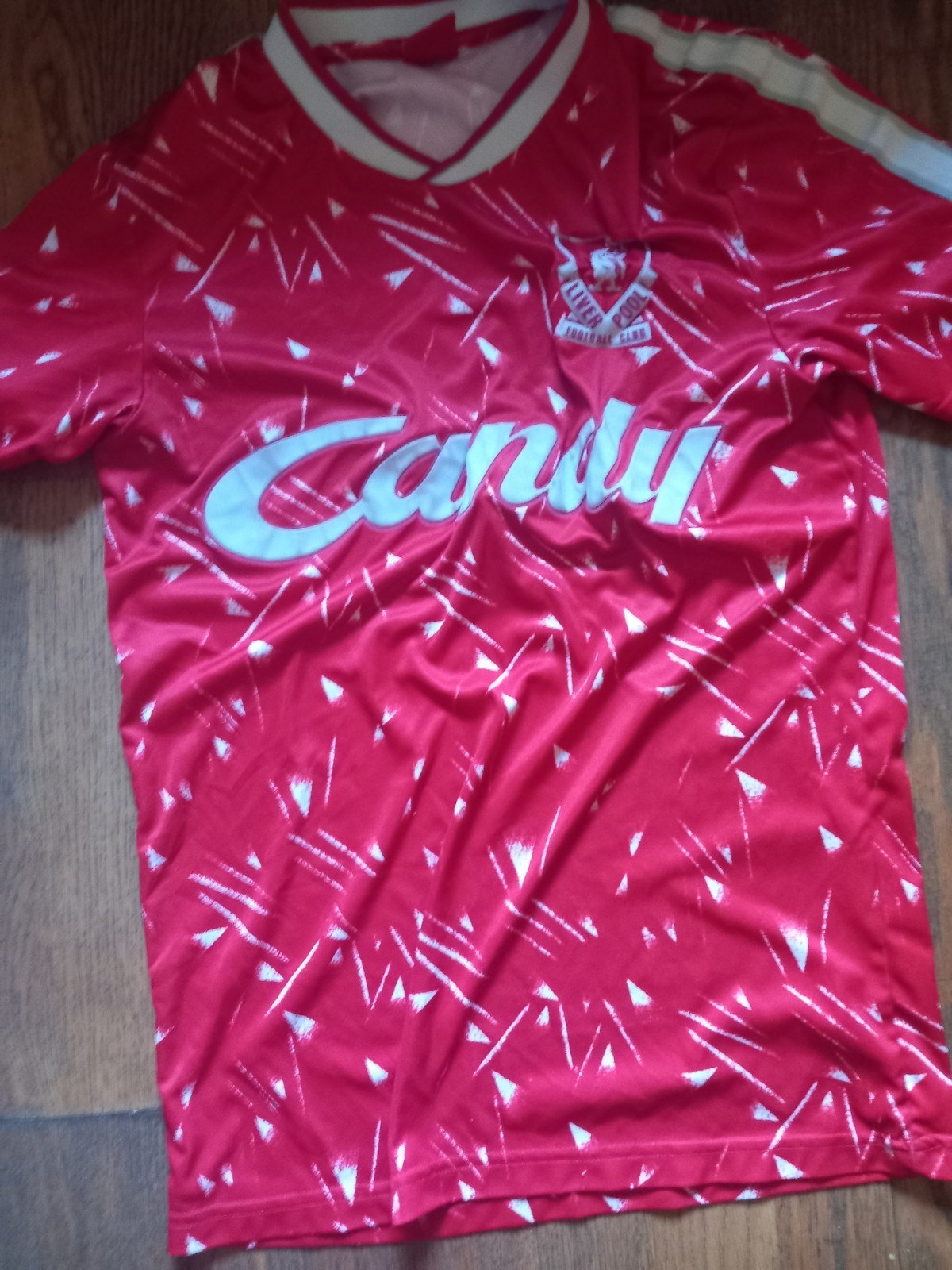 Adidas Candy Liverpool 1989/1990 Home Shirt Small Re-release Jersey | eBay