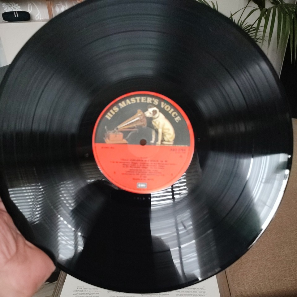 Elgar & Delius Cello Concertos ~ Jacqueline Du Pré ~LSO~HMV ASD 2764 ...