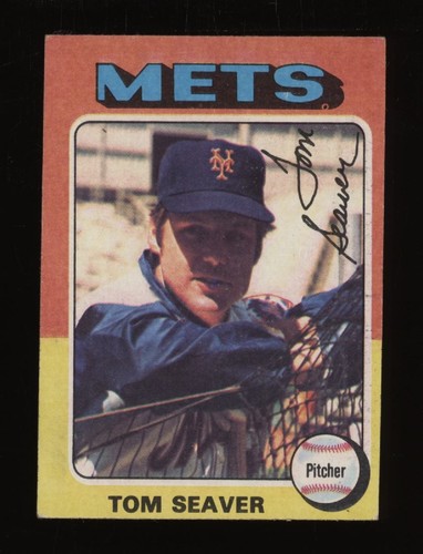 1975 Tom Seaver Topps Baseball #370 EX Invest NOW | eBay
