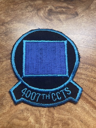 USAF FB-111 4007TH COMBAT CREW TRAINING SQUADRON PATCH CCTS RARE VTG ...