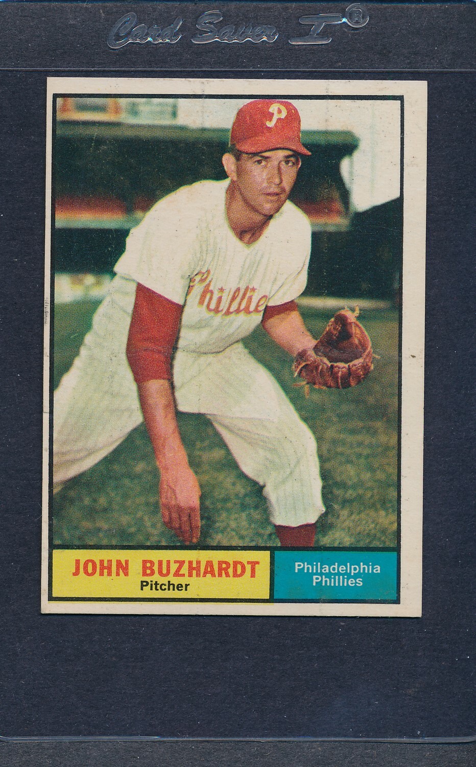 1961 Topps #003 John Buzhardt Phillies EX *6932 | eBay
