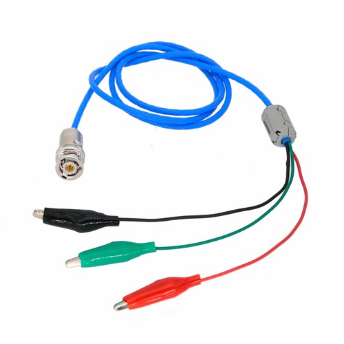 Triaxial Triax 3-Lug TRB to Red+Black+Green Alligator Clip Single ...