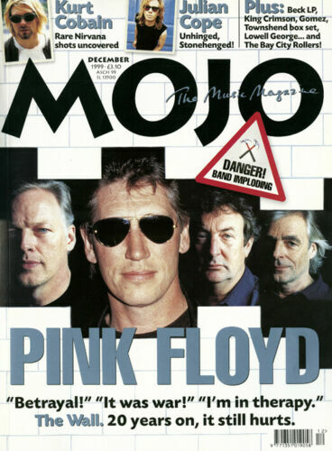 MOJO Magazine #73 1999 PINK FLOYD JULIAN COPE KURT COBAIN KING CRIMSON ...
