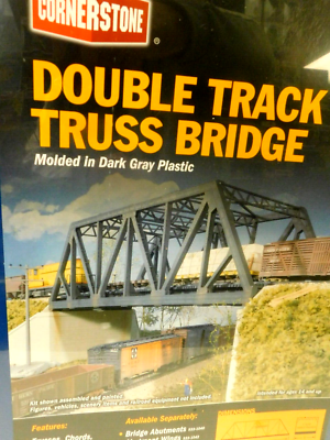 Ho Scale Double Track Bridge HO SCALE 36 Inch (261 Feet) ARCHED TRUSS