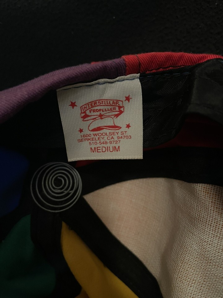 Vintage INTERSTELLAR PROPELLERS HAT Medium Stretch Cap Turtle | eBay