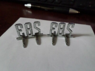 1965?,1967? CHEVROLET BEL AIR? CAPRICE? MPALA 283? Fender Emblems | eBay