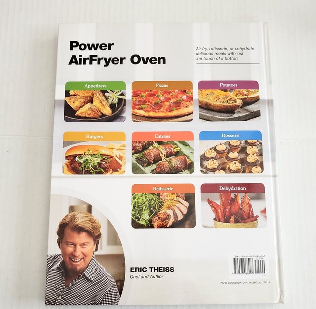 Power Airfryer Oven Cookbook 124 Easy Recipes Full Page Color by Eric ...