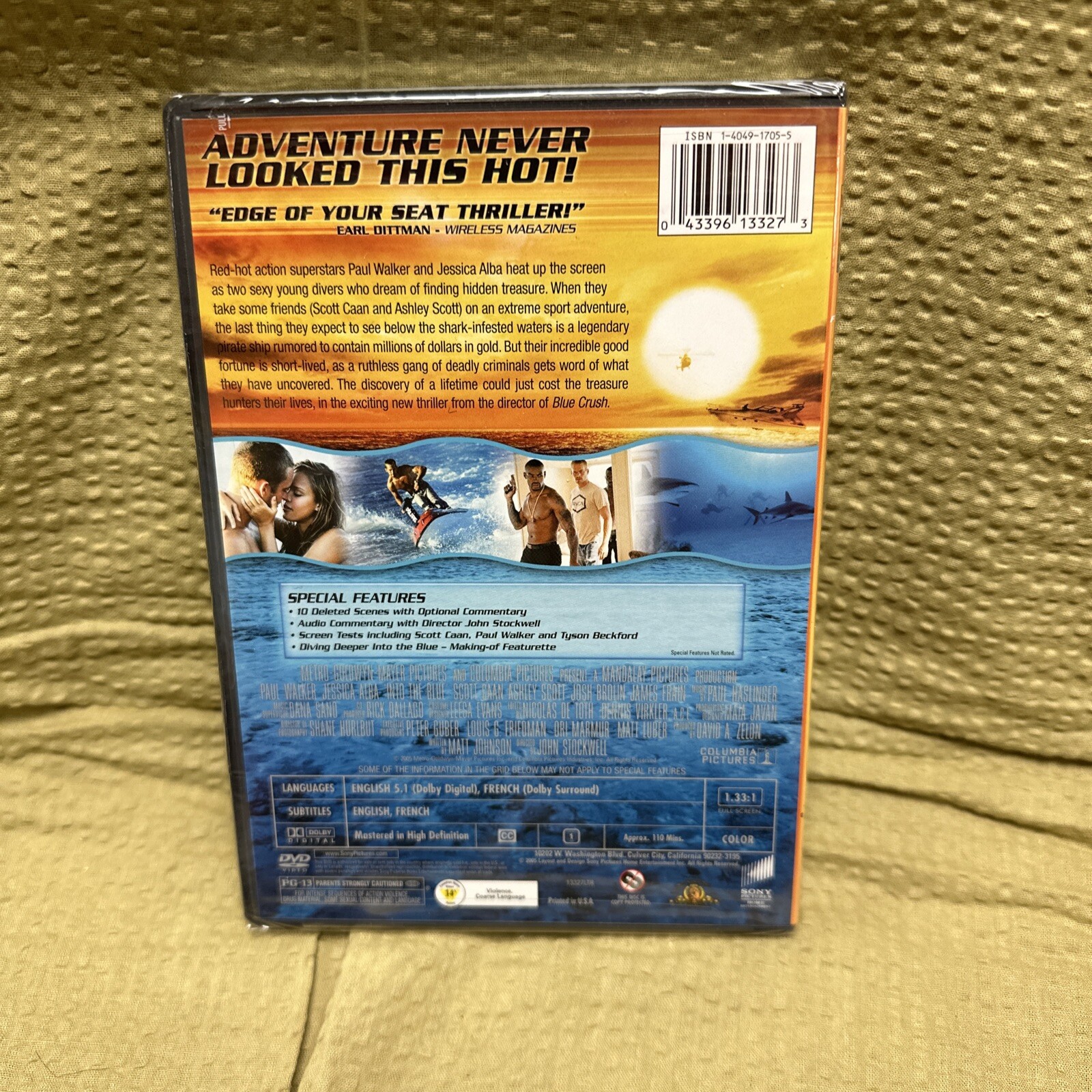 Into the Blue (DVD, 2005, Full Frame) for sale online | eBay