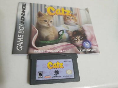 Catz - Game and manual (Gameboy Advance) Cleaned Tested | eBay