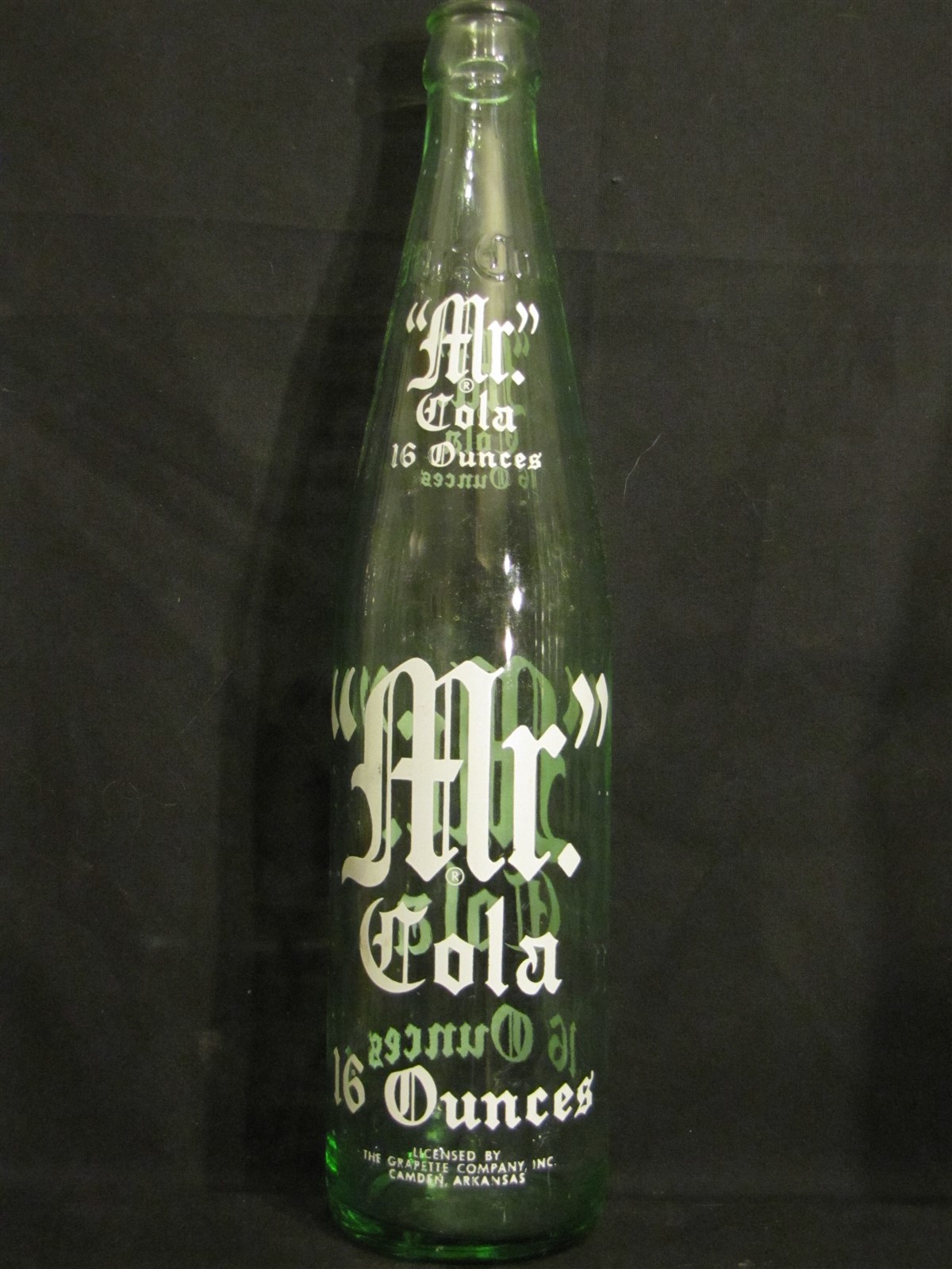 Mr. Cola ACL Soda Bottle 16oz. 1961 Camden, Arkansas | eBay