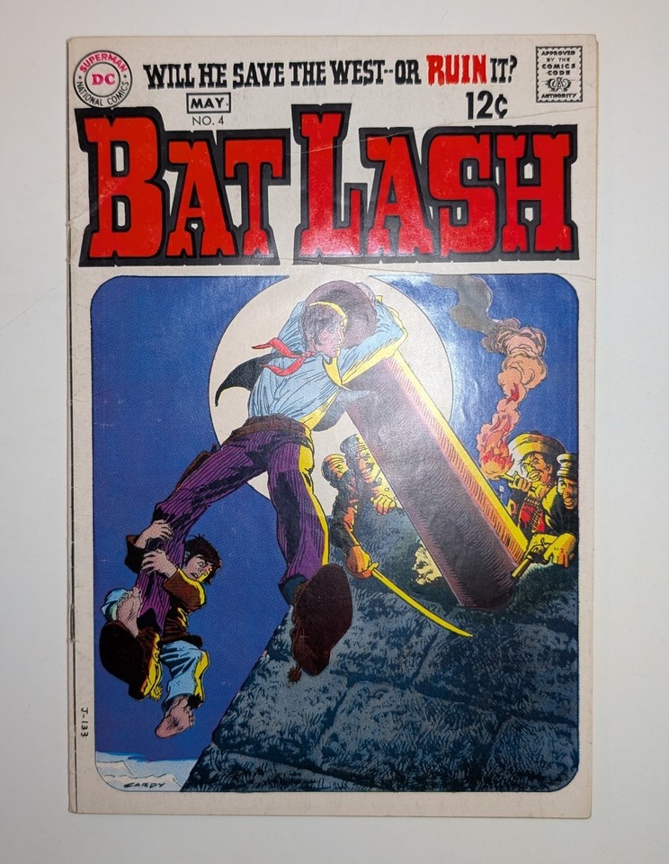 BAT LASH #2, #3, #4 - SILVER AGE WESTERN LOT 1968 DC COMICS | eBay