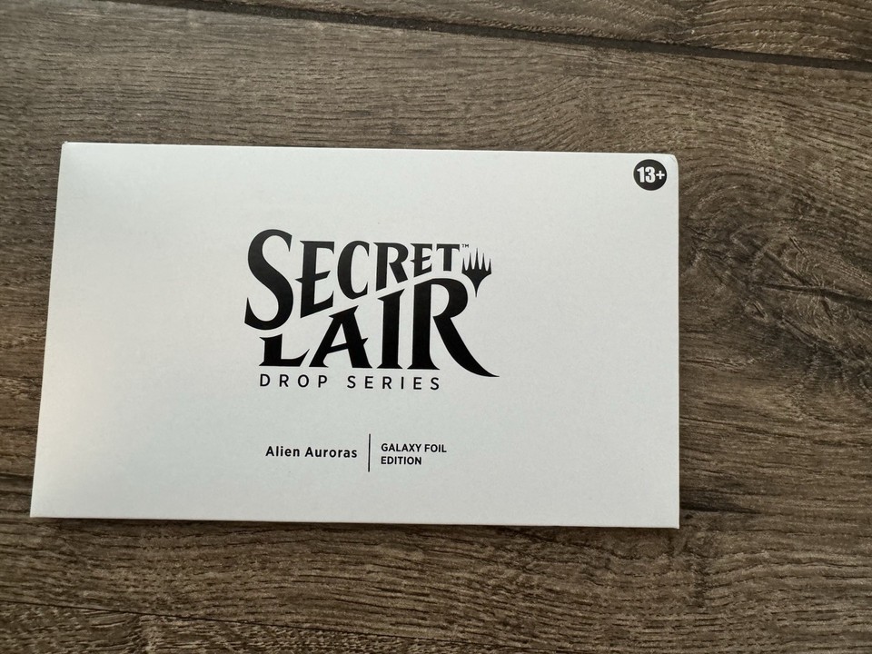 MTG Secret Lair Alien Auroras Galaxy FOIL - Sealed - SLD Secret Lair ...