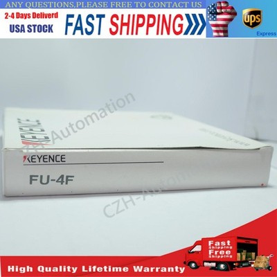 1PC New Keyence FU-4F Fiber Optic Sensor FU4F In Box US Free TAX US ...