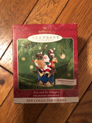 Hallmark Kris and the Kringles Santa Band Keepsake Ornament Features ...