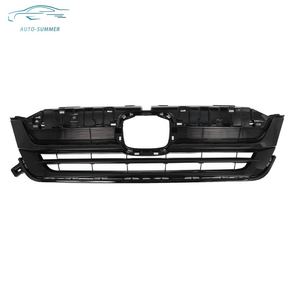 For Honda Pilot 2019 2020 2021 Front Upper Grille Grill Assembly Black ...