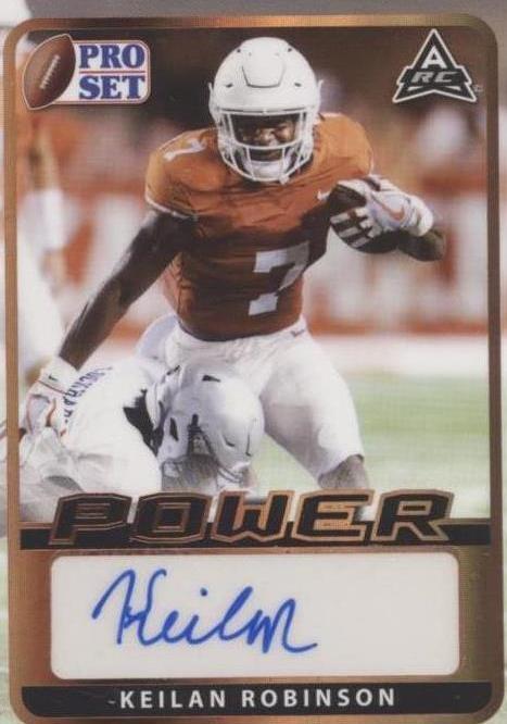 2021 Leaf Pro Set Power - Base Autographs Keilan Robinson #BA-KR1 (AU ...