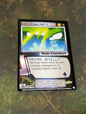 Earth Dragon Ball 2 - Dragon Ball Z DBZ CCG Score Card Nice! | eBay