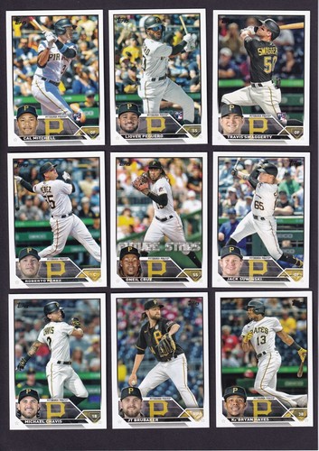 Pittsburgh Pirates (33 Cards) Team Set 2023 Topps Series 1 & Series 2 ...