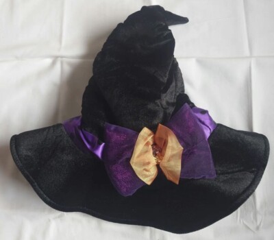 Tokyo Disney Resort Mickey Mouse Halloween Triangle Witch Ears Hat Fan ...