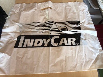IndyCar Black & White Plastic Bag 23" x 19" #N4 | eBay