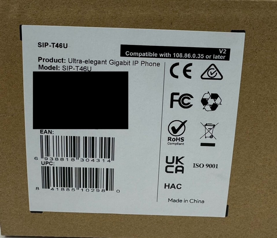 Yealink SIP-T46U Enhanced IP Phone (YEA-SIP-T46U) - New - Unused | eBay