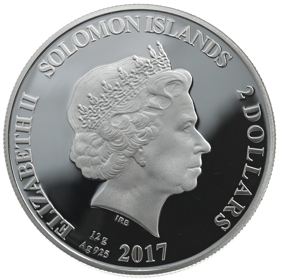SOLOMON ISLANDS $2 2017 Silver Proof Ancient Egypt - DUAMUTEF ...