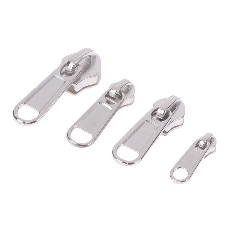 5/8Pcs 4 Sizes Universal Instant Fix Zipper Repair Replacement Slider ...