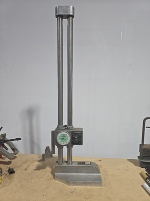 Mitutoyo 192-112 24” Dual Beam Digit Reader Analog Height Gage 0.001 ...