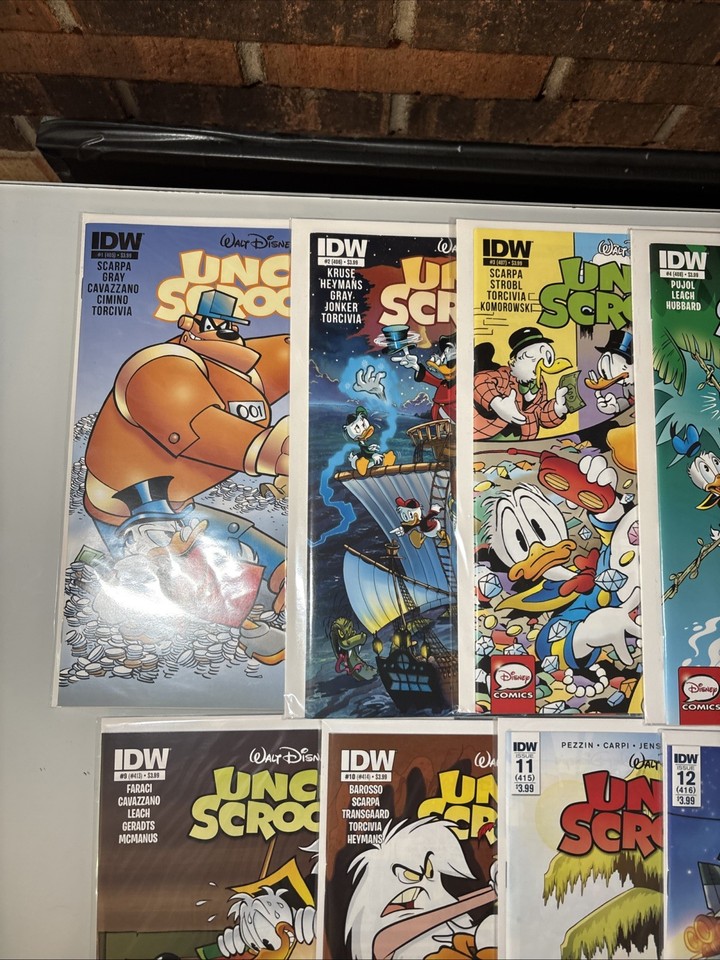 UNCLE SCROOGE #1-15 RUN - IDW PUBLISHING | eBay