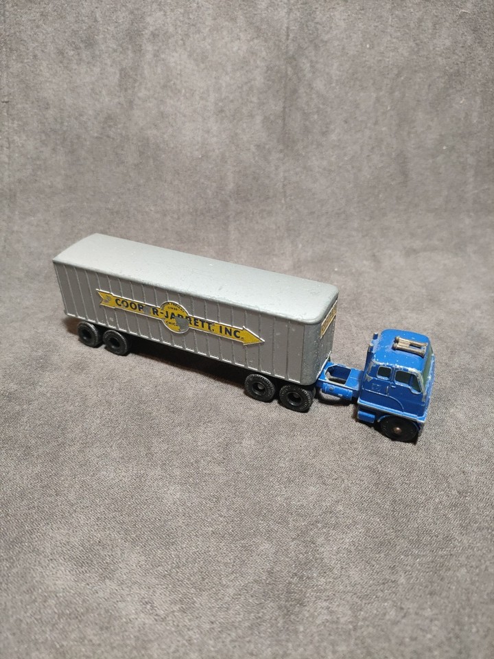 Matchbox 9 Cooper Jarrett Double Freighter Trailer w/ Tractor Major ...