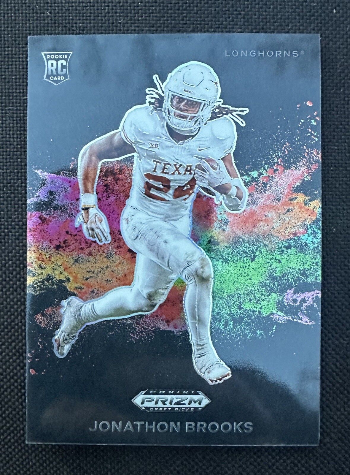 Jonathon Brooks 2024 Prizm Draft Picks #CB-19 Black Color Blast /(SSP ...