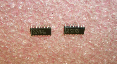 QTY (40) AM26LS32ACD TI SOIC-16 QUAD DIFFERENTIAL LINE RECEIVER NOS 1 ...