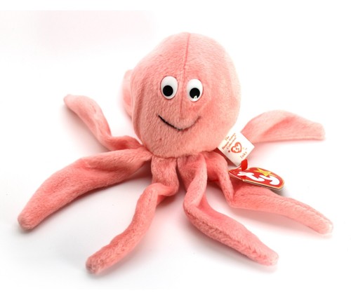 1994 TY "Inky" Octopus Beanie Baby - Perfect Condition | eBay