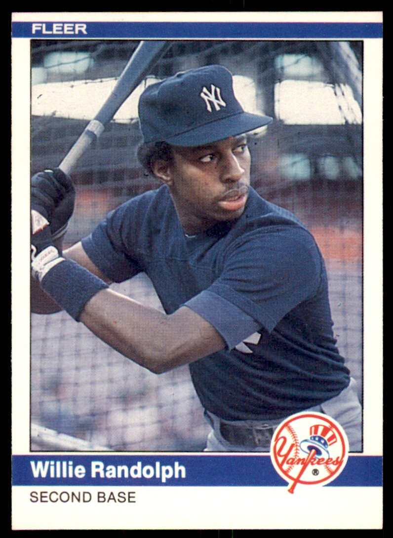 1984 Fleer Willie Randolph . New York Yankees #137 | eBay