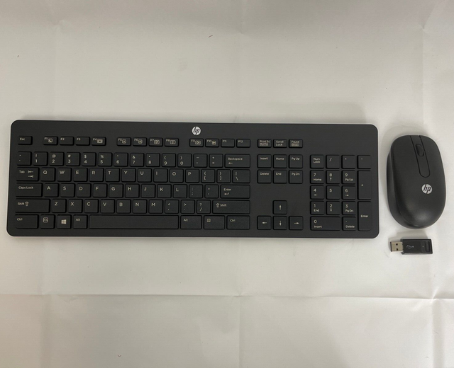 Genuine Black HP Wireless Slim KB Win8 Keyboard & Mouse 803183-001 ...