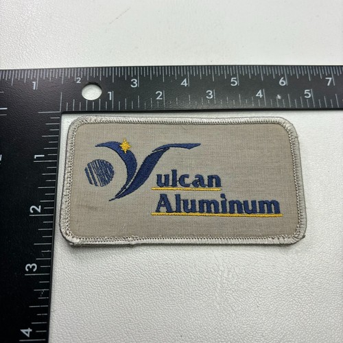 Color Version A VULCAN ALUMINUM Advertising Patch O41O | eBay