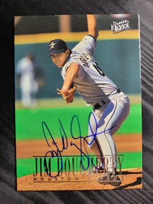 Jim Dougherty 2022 HISTORIC AUTO BUY-BACK '96 ULTRA #486 HOUSTON ASTROS ...