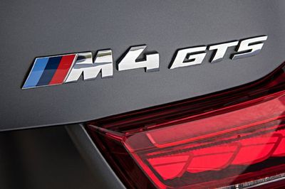 BMW NEW GENUINE M4 GTS F82 F32 F33 4 SERIES LABEL STICKER BADGE EMBLEM ...