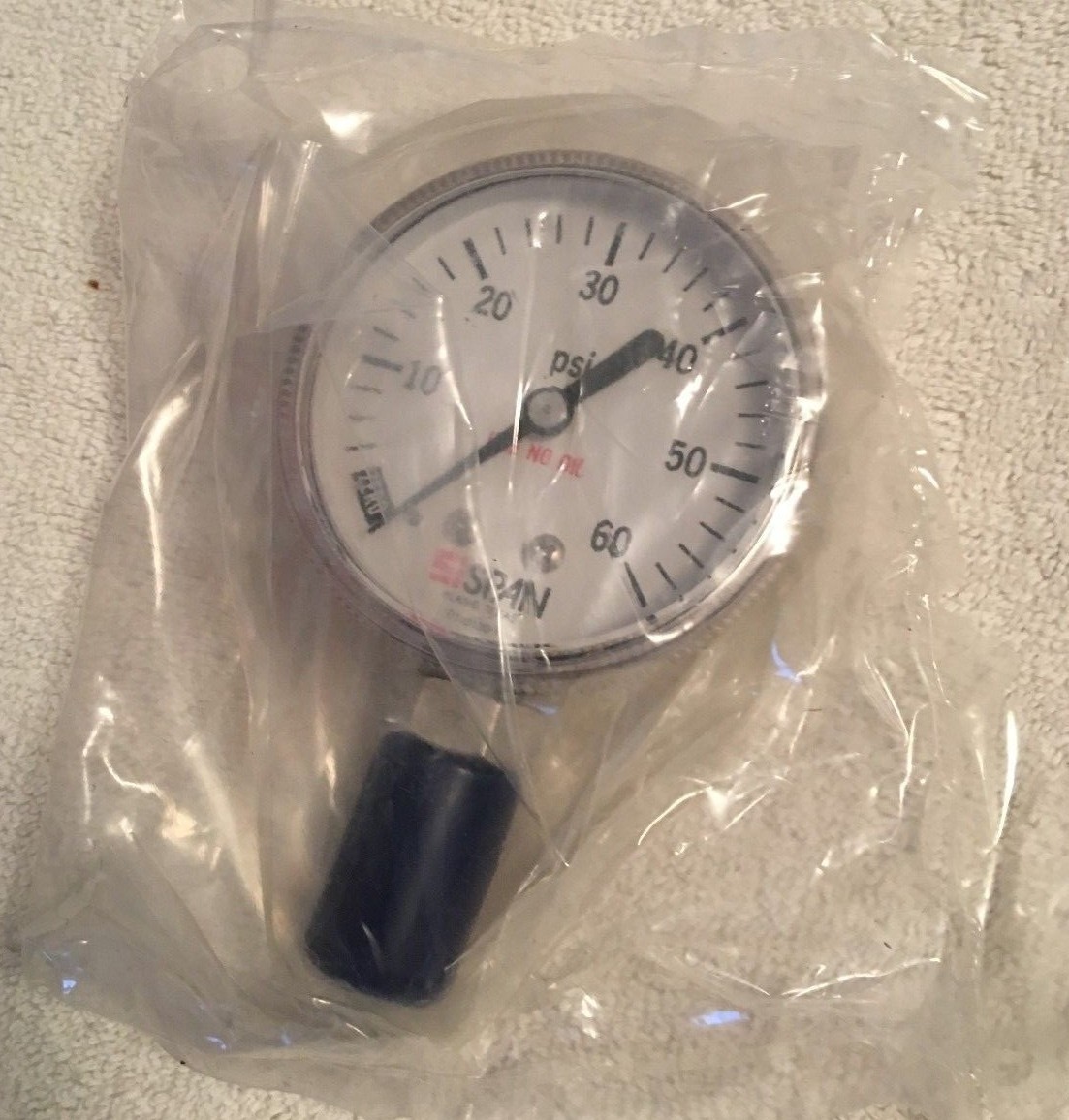 New Si Span Pressure gauge S122-60-PSI-VSM | eBay