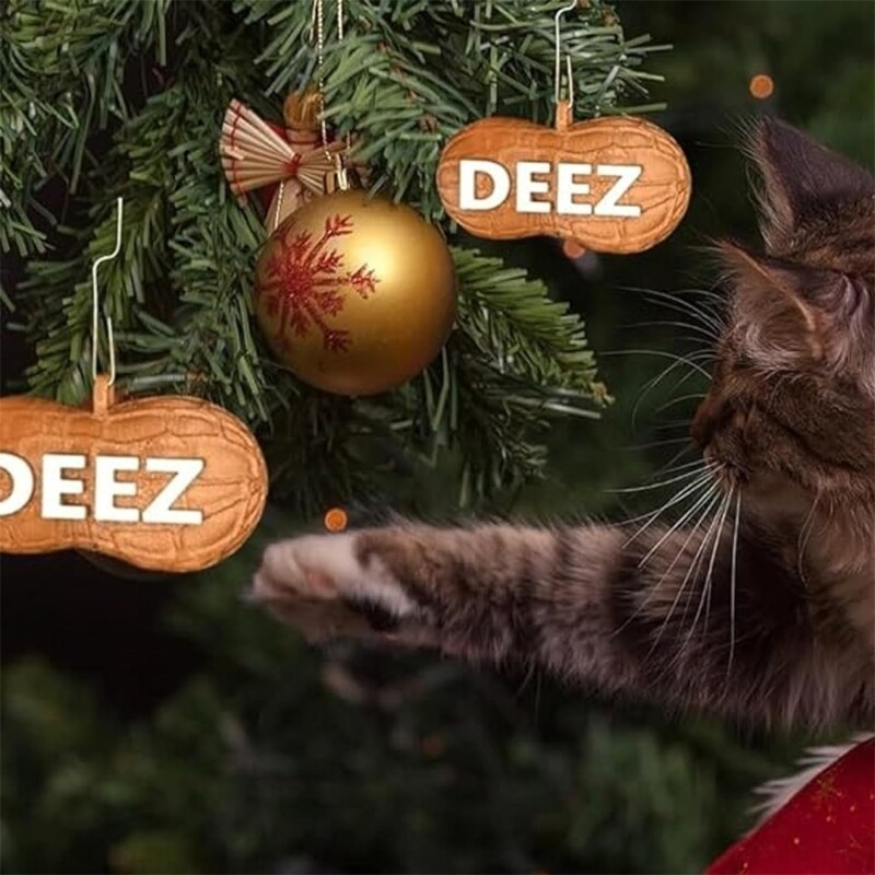 Acrylic Deez Nuts Ornaments Funny Novelty Christmas Tree Decorations | eBay
