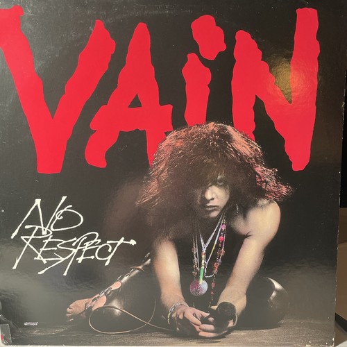 VAIN No Respect US vinyl LP OG 1st Press Gold Stamped Promo Copy Island ...