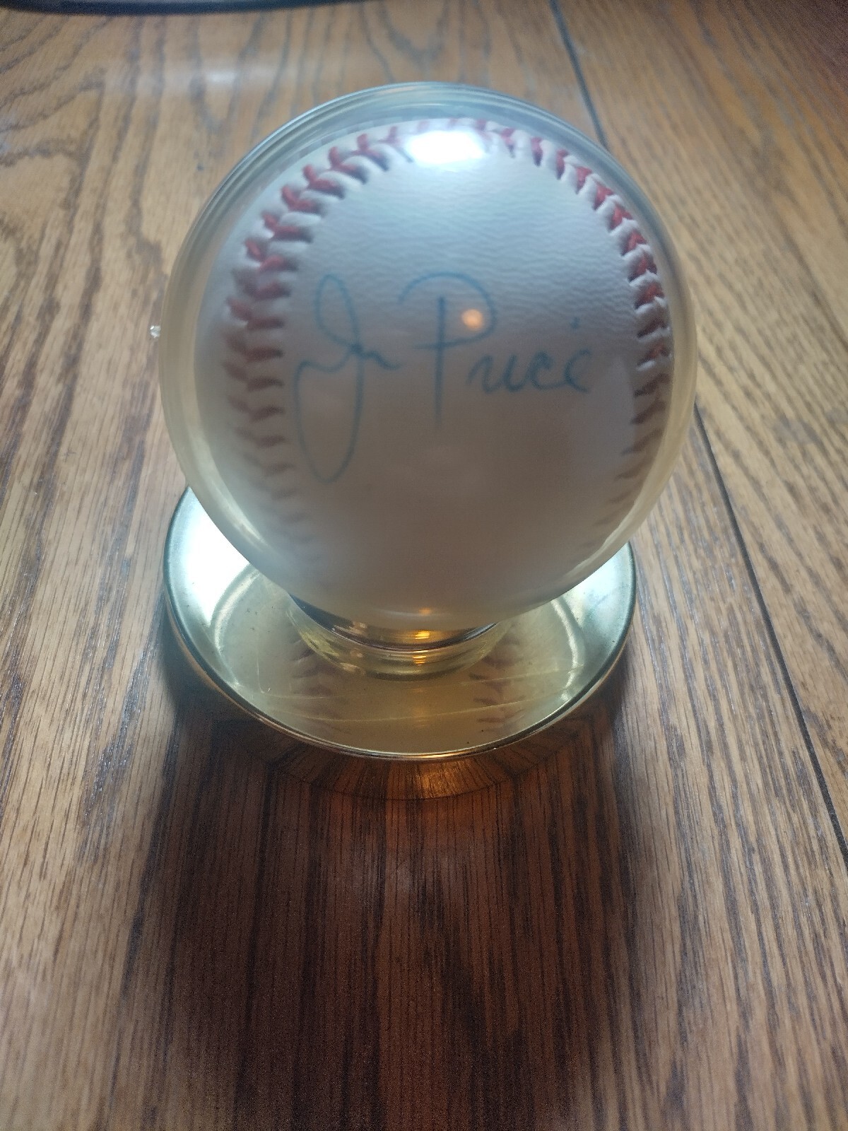 Jim Price Signed Baseball | eBay