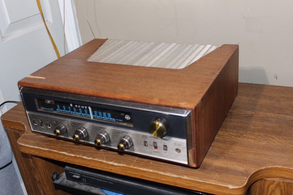HH Scott Stereomaster 342 AM/FM Stereo Receiver w/ Walnut Case | eBay
