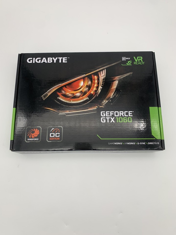 Gigabyte GeForce GTX 1060 3 GB WINDFORCE *BOX ONLY * | eBay