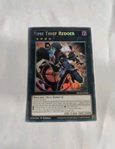 Yu-Gi-Oh! Time Thief Redoer - MP20-EN040 - Secret Rare 1st Edition Near ...