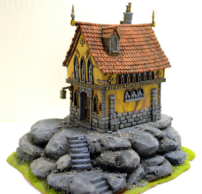 WARHAMMER WAR GAME SCENERY "CHAPEL" AGE OF SIGMAR - MORDHEIM CITY PRO ...
