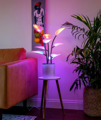 Fluora Mini LED Plant Lamp Houseplant Smart Light Color & Light RGB App ...